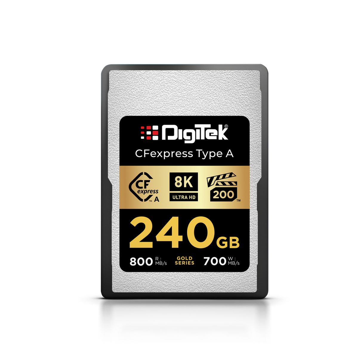 Digitek (DCFA 240GB Gold Series) CFexpress Type A Memory Card – 800MB/