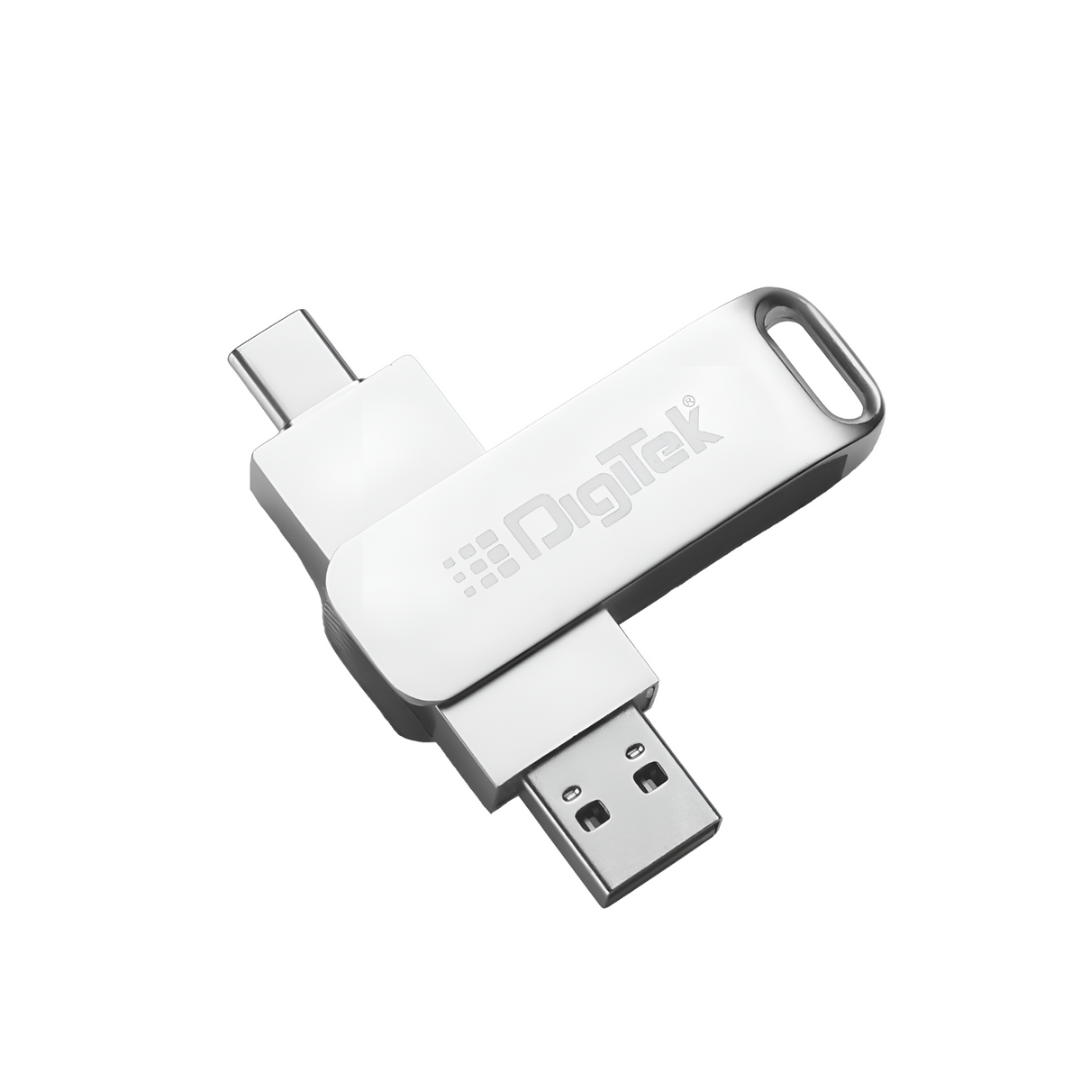 Digitek (DDUD 128G V3.2) Metal Body 128GB Storage 3.2V Dual Drive Flas