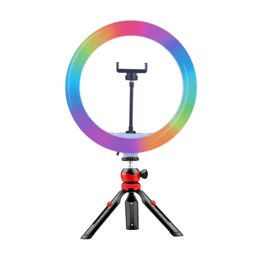 Buy Digitek 14 Inch RGB Ring Light with Mini Tripod Stand Online