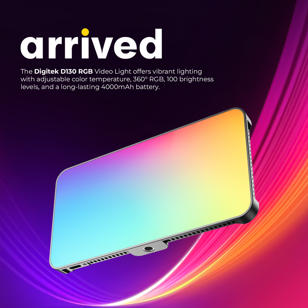 Buy Digitek LED D130 RGB Portable RGB LED Video Light Online