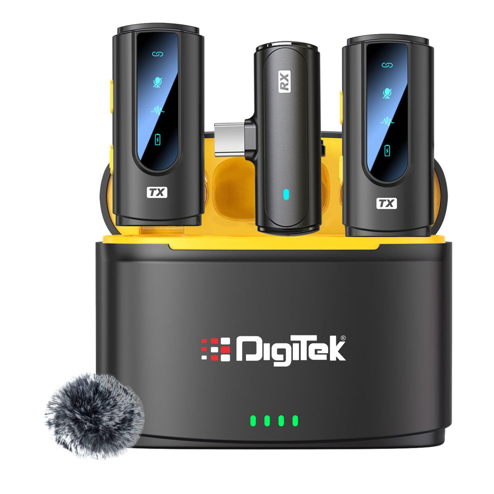 Buy Digitek DWM-112 2-in-1 2.4G Wireless Microphone System for ...