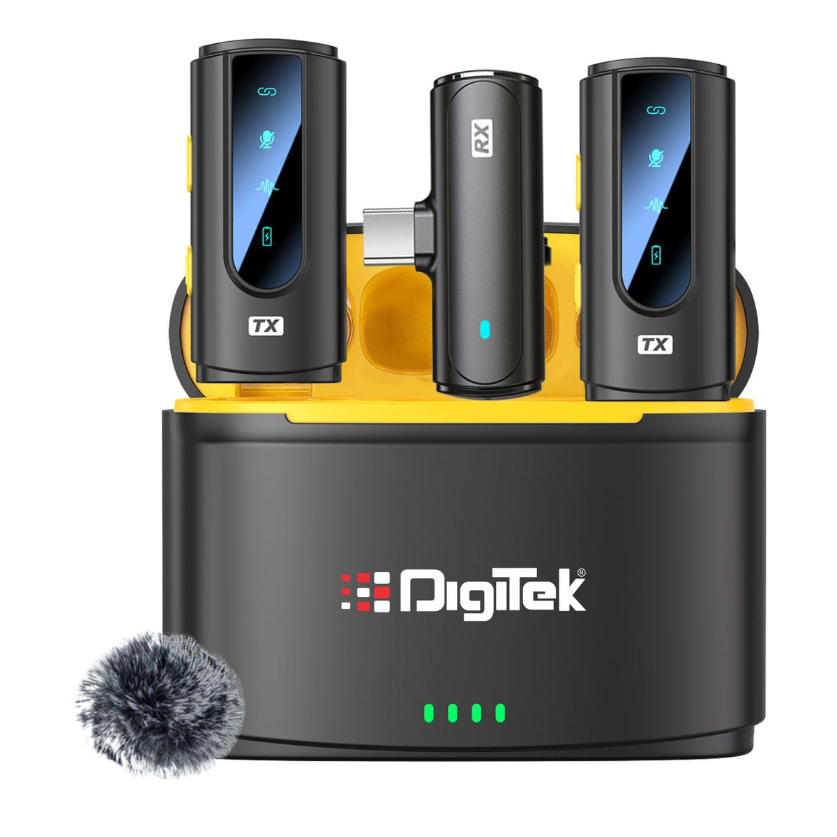 Buy Digitek DWM-112 2-in-1 2.4G Wireless Microphone System for ...