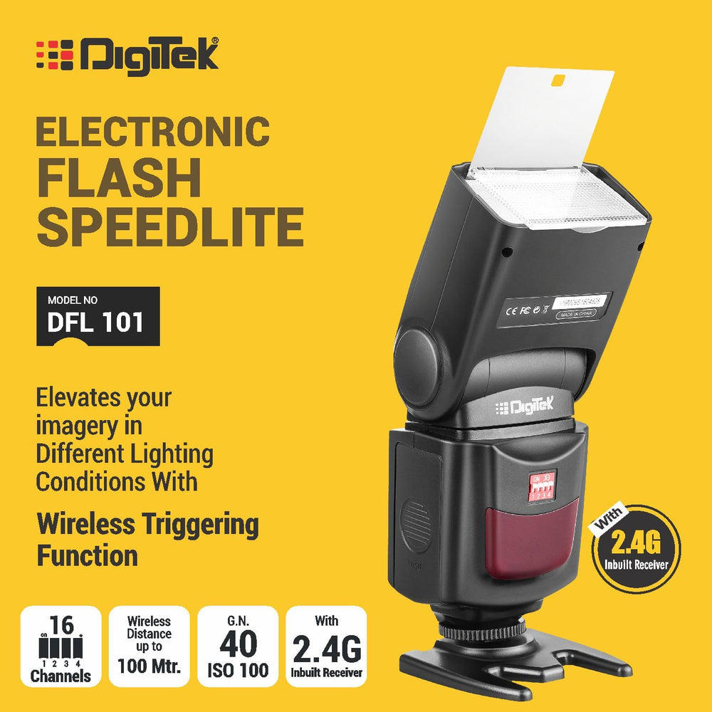 Digitek (DFL-101) Electronic Flash Speedlite
