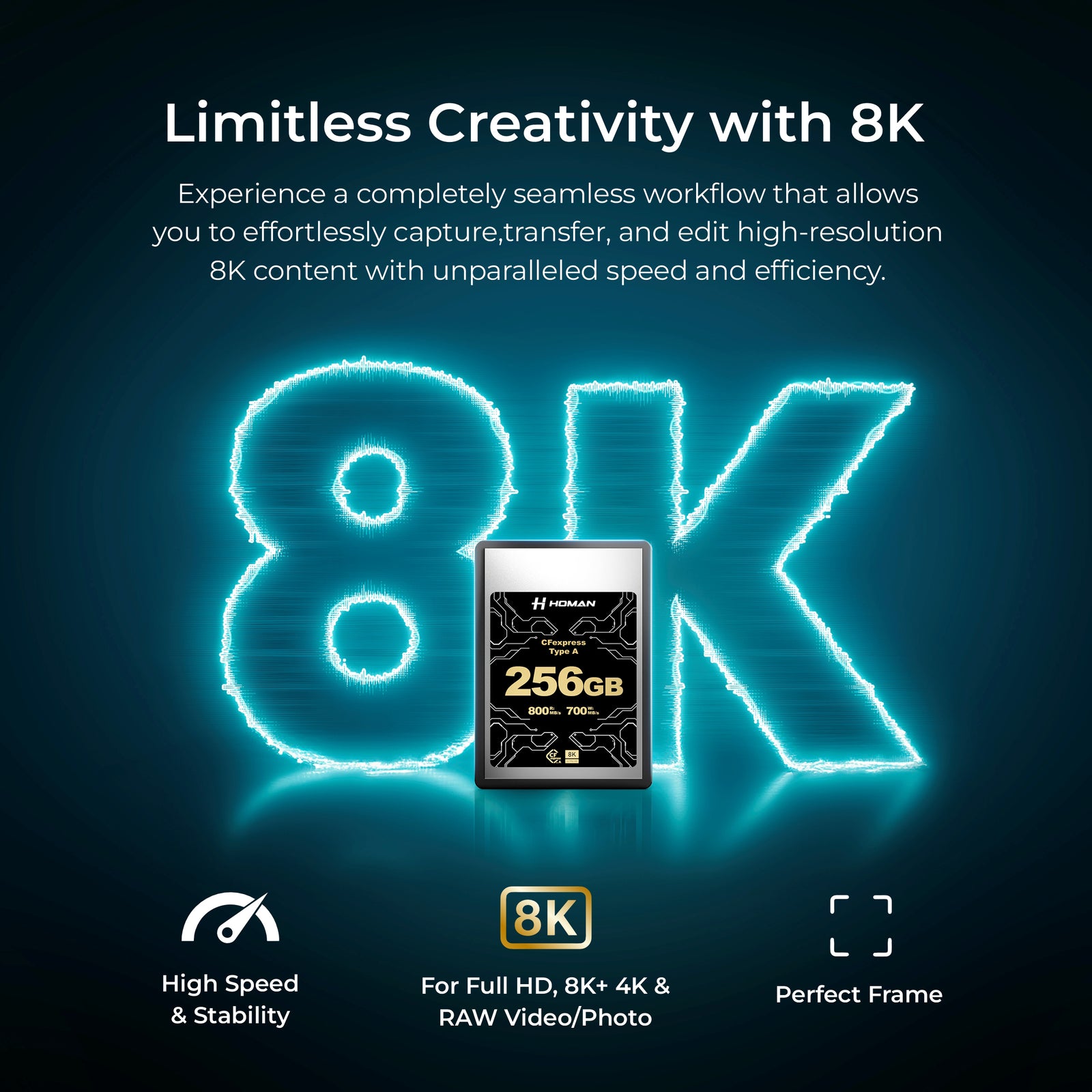 Buy Digitek Homan CFexpress Type A 256GB Memory Card with 10-Year ...