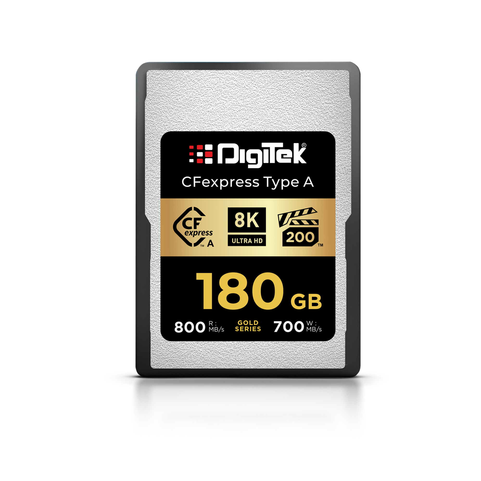 Digitek (DCFA 180GB Gold Series) CFexpress Type A Memory Card – 800MB/
