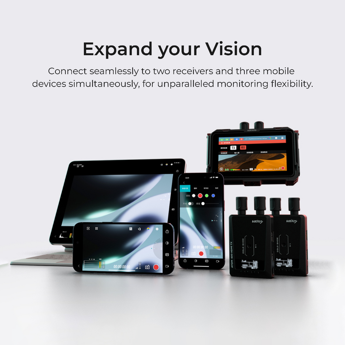 Buy Vaxis Atom 600 HDMI Wireless Video Transmitter & Receiver Kit Online