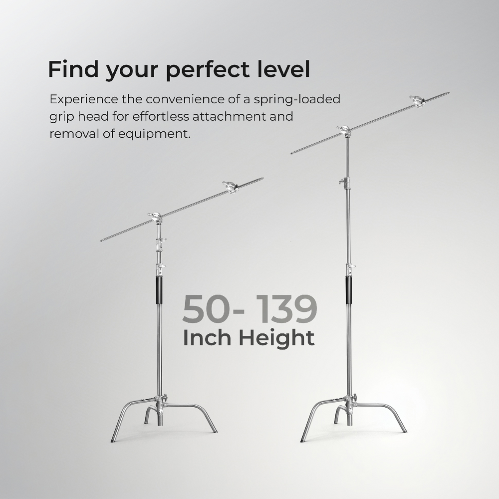 Buy Digitek Heavy Duty Light Stand C-Stand Max 10 Feet for Studio Online