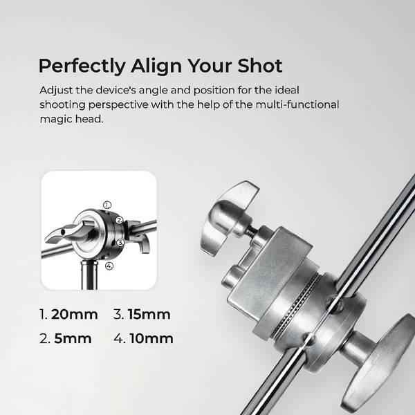 Buy Digitek Heavy Duty Light Stand C-Stand Max 10 Feet for Studio Online