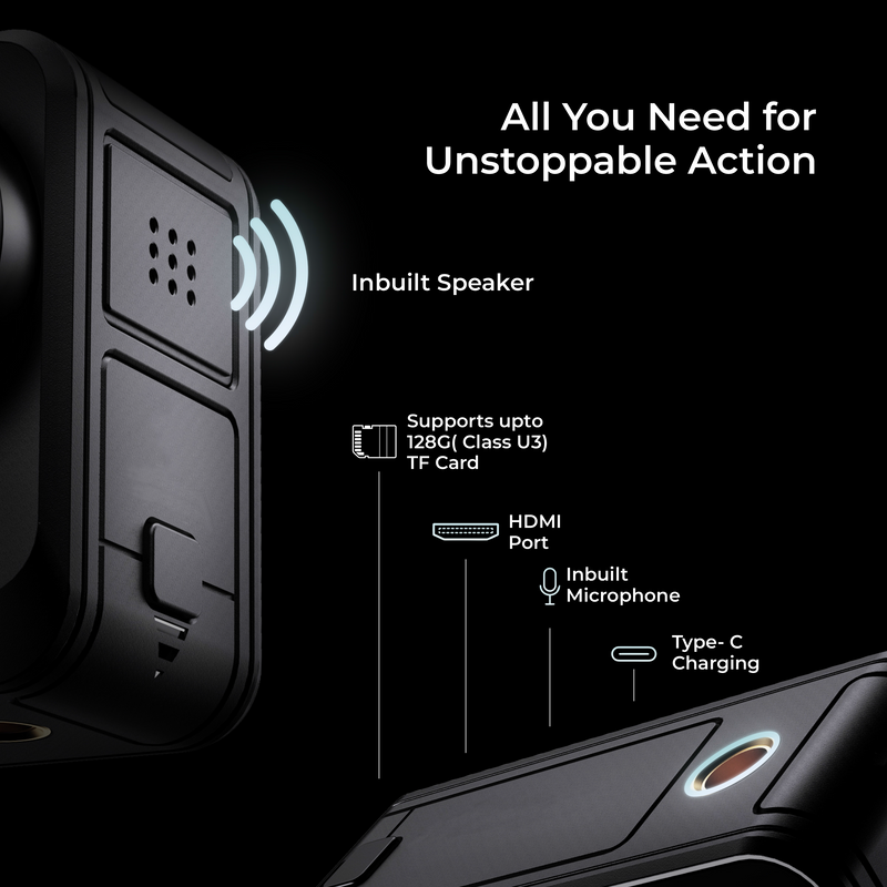 Buy Digitek DAC-201 8K Waterproof Action Camera with Accessories