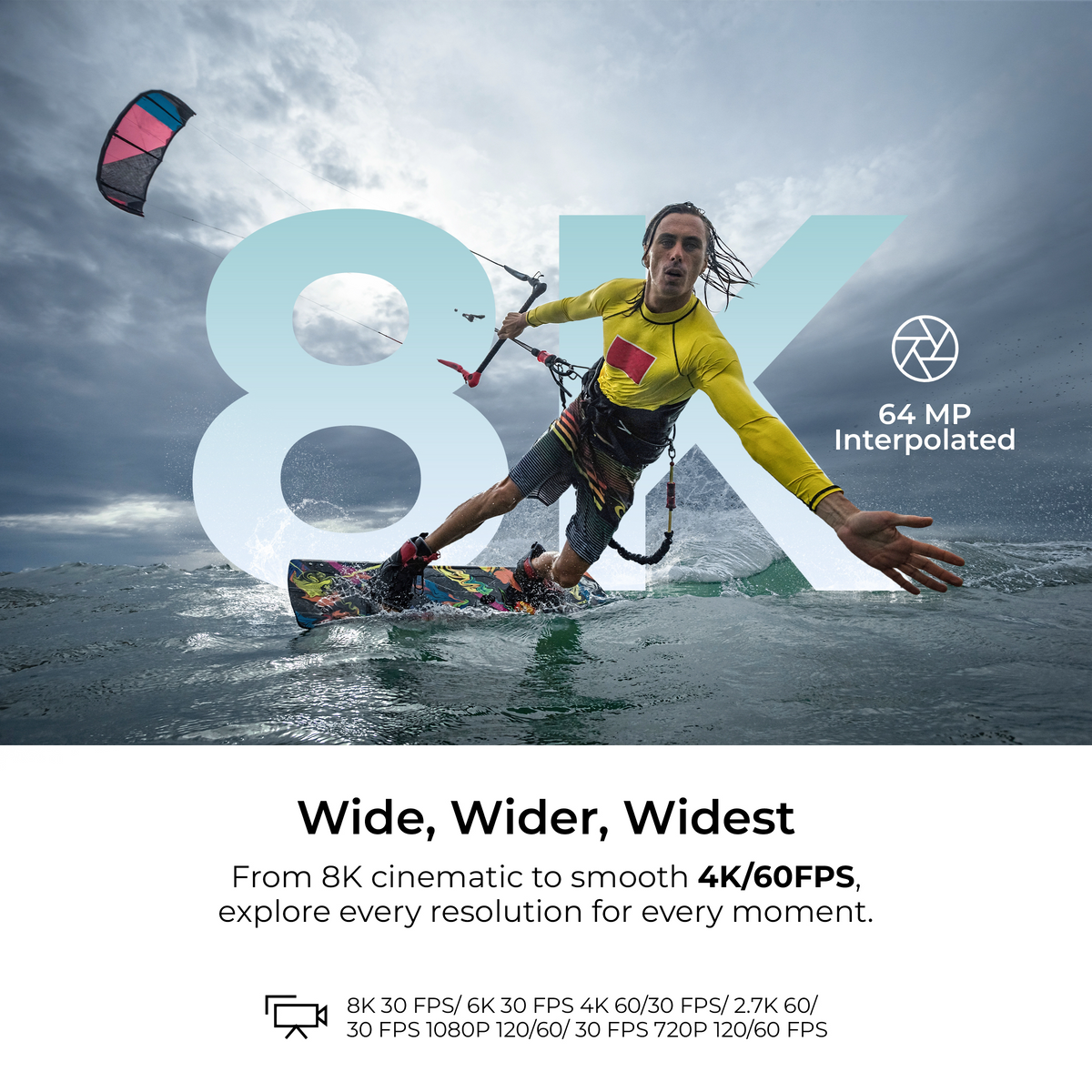 Buy Digitek DAC-201 8K Waterproof Action Camera with Accessories