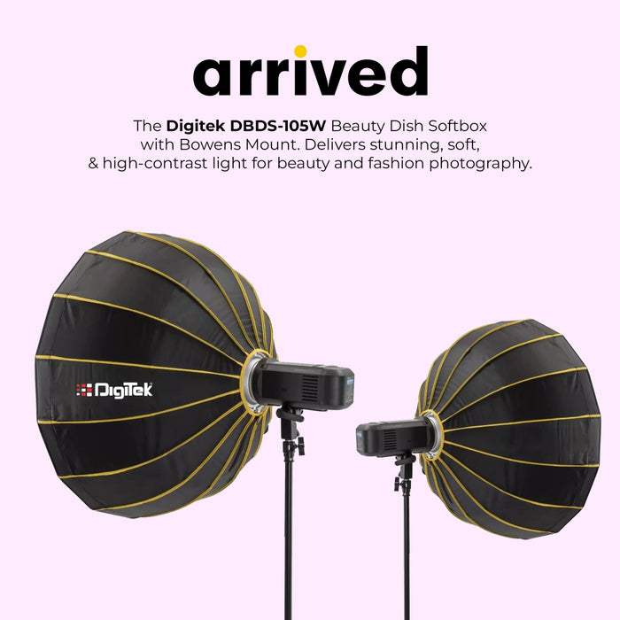 Buy Digitek DBDS-105W 105cm Beauty Dish Softbox for Photography Online