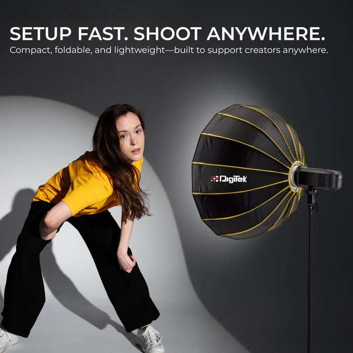 Buy Digitek DBDS-105W 105cm Beauty Dish Softbox for Photography Online