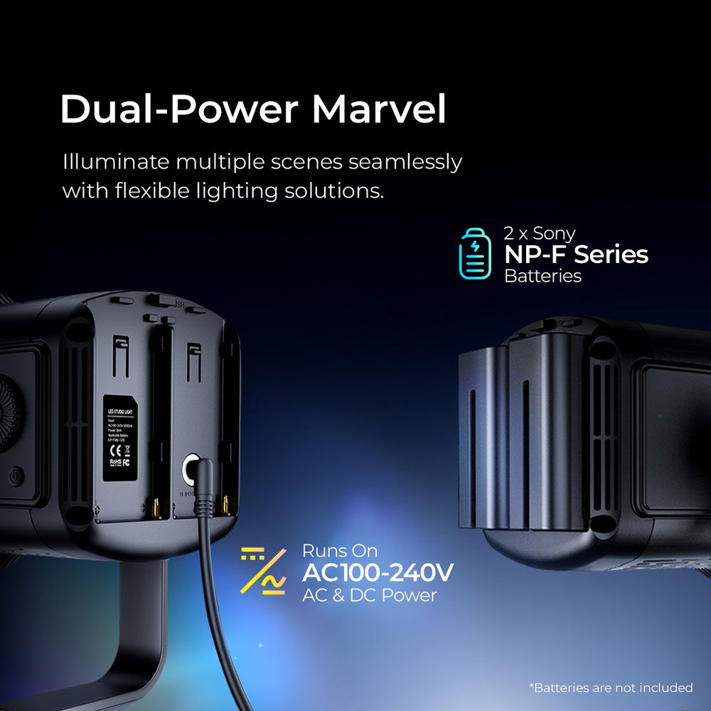 Buy Digitek DCL-100W DC Combo LED Light with 18cm Reflector Online