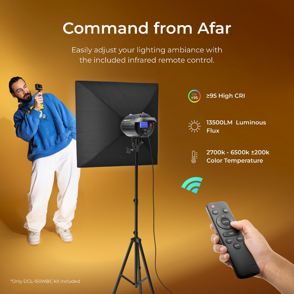 Buy Digitek DCL-150WBC Combo Bi-Color Continuous LED Light Online