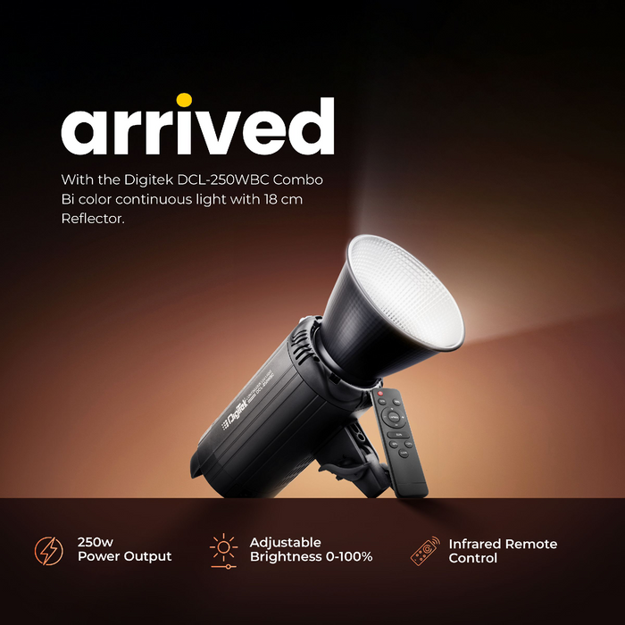 Buy Digitek Bi-Color Continuous LED/Photo/Video Light DCL-250WBC Online