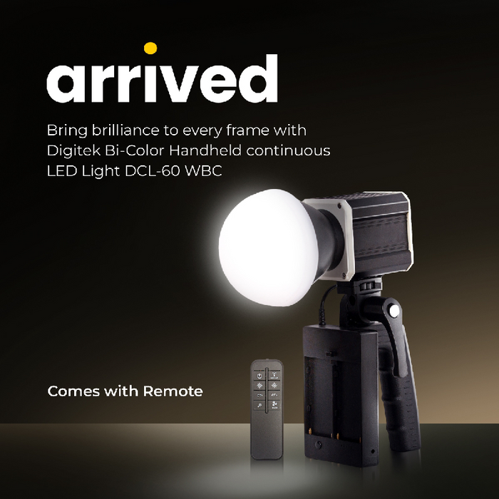 Buy Digitek Bi-Color Handheld Continuous LED Light DCL-60 WBC Online