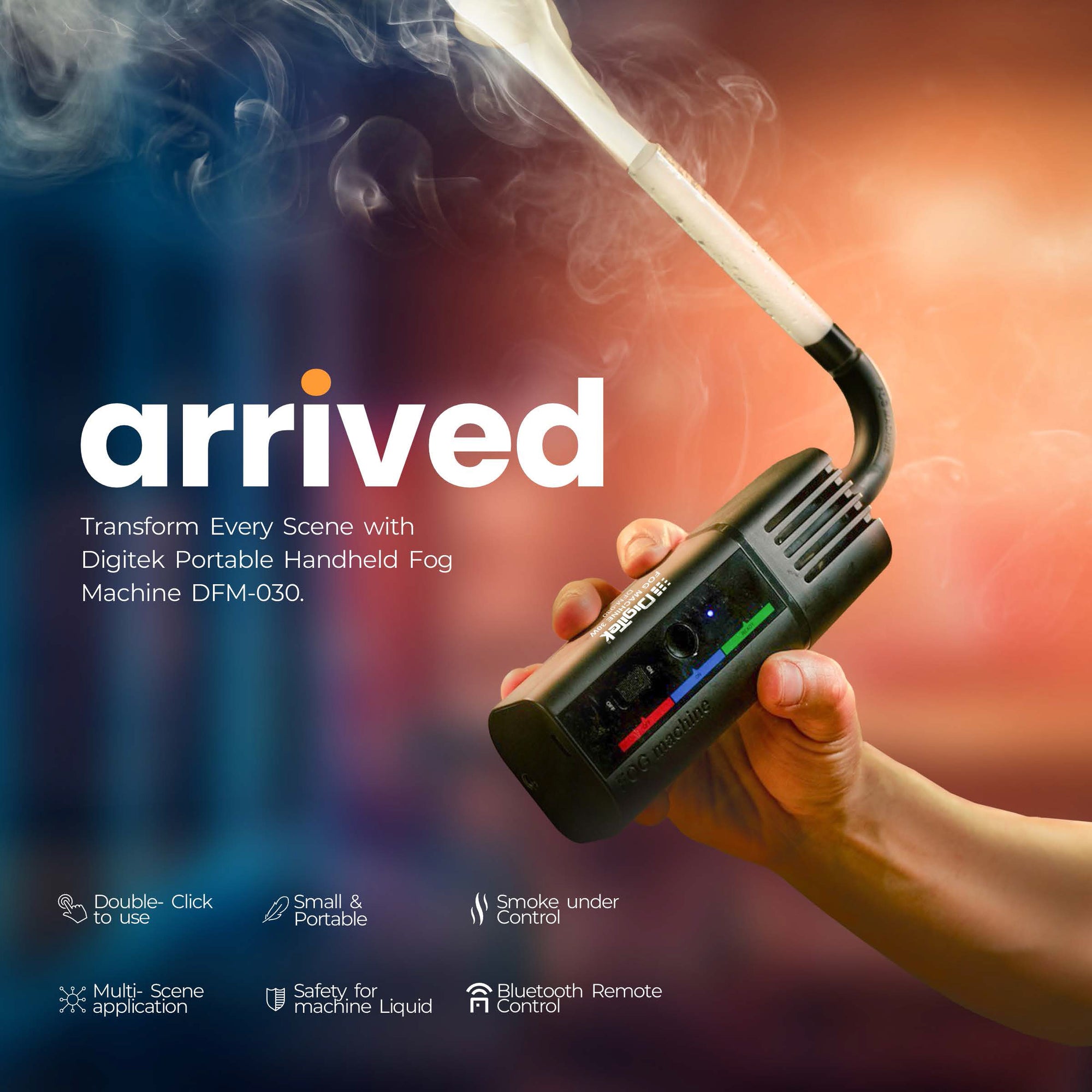 Buy Digitek DFM-030 Handheld Fog Machine with Remote Control Online