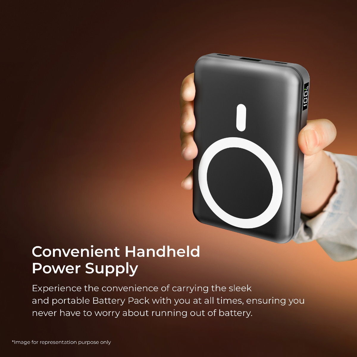 Buy Digitek DPB-10000 PD-MS Superfast Wireless MagSafe Power Bank Online