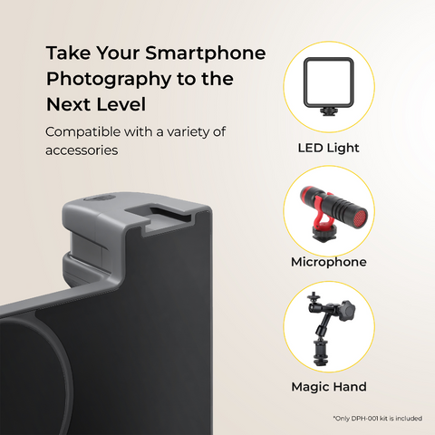 Buy Digitek Smartphone Photo Grip DPH 001 without LED Fill LightOnline ...