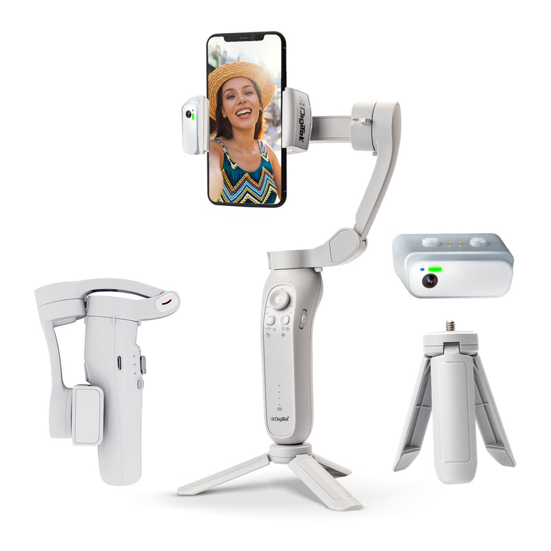 Buy Digitek DSG-007F 3-Axis Gimbal with AI Tracker for Smartphones