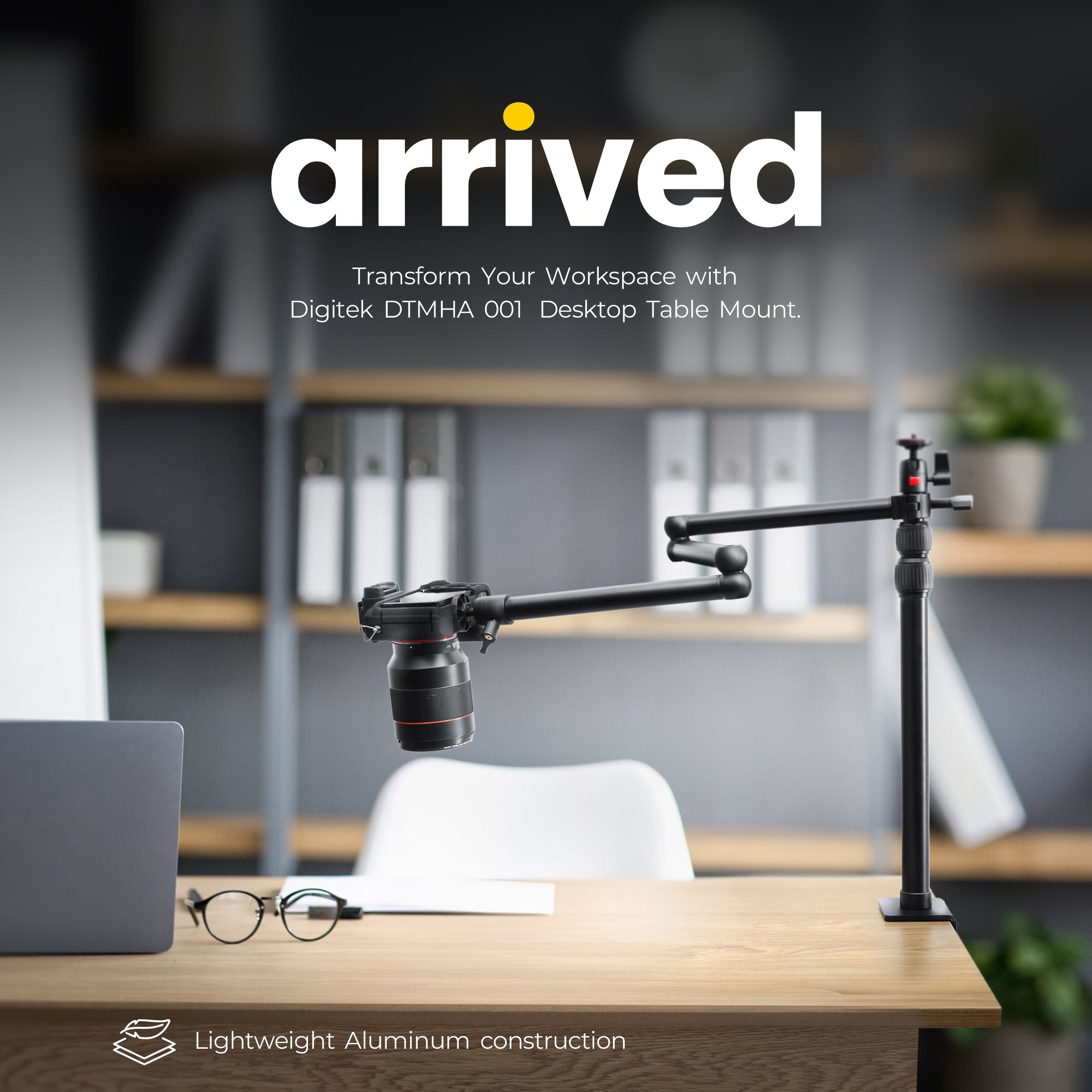 Buy Digitek DTMHA-001 Table Mount with Auxiliary Arm for Streaming Online