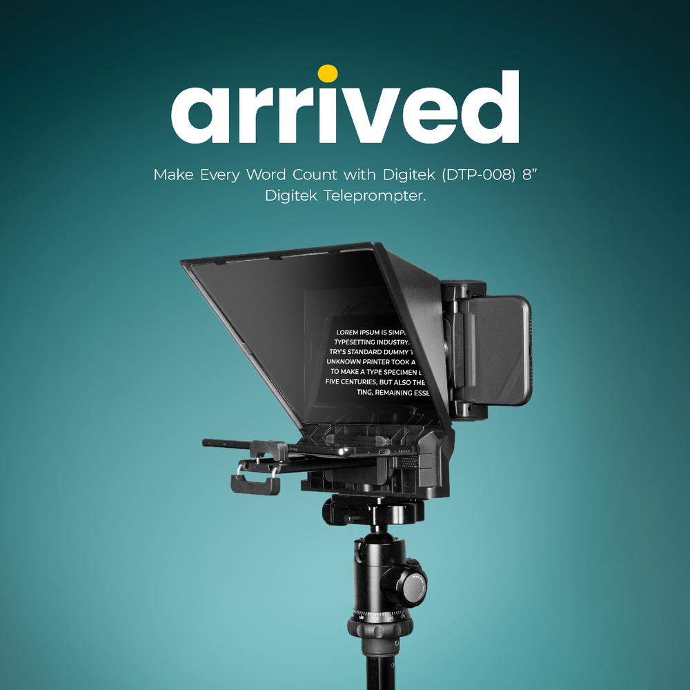 Buy Digitek DTP-008 8" Teleprompter for Smartphones & DSLRs Online