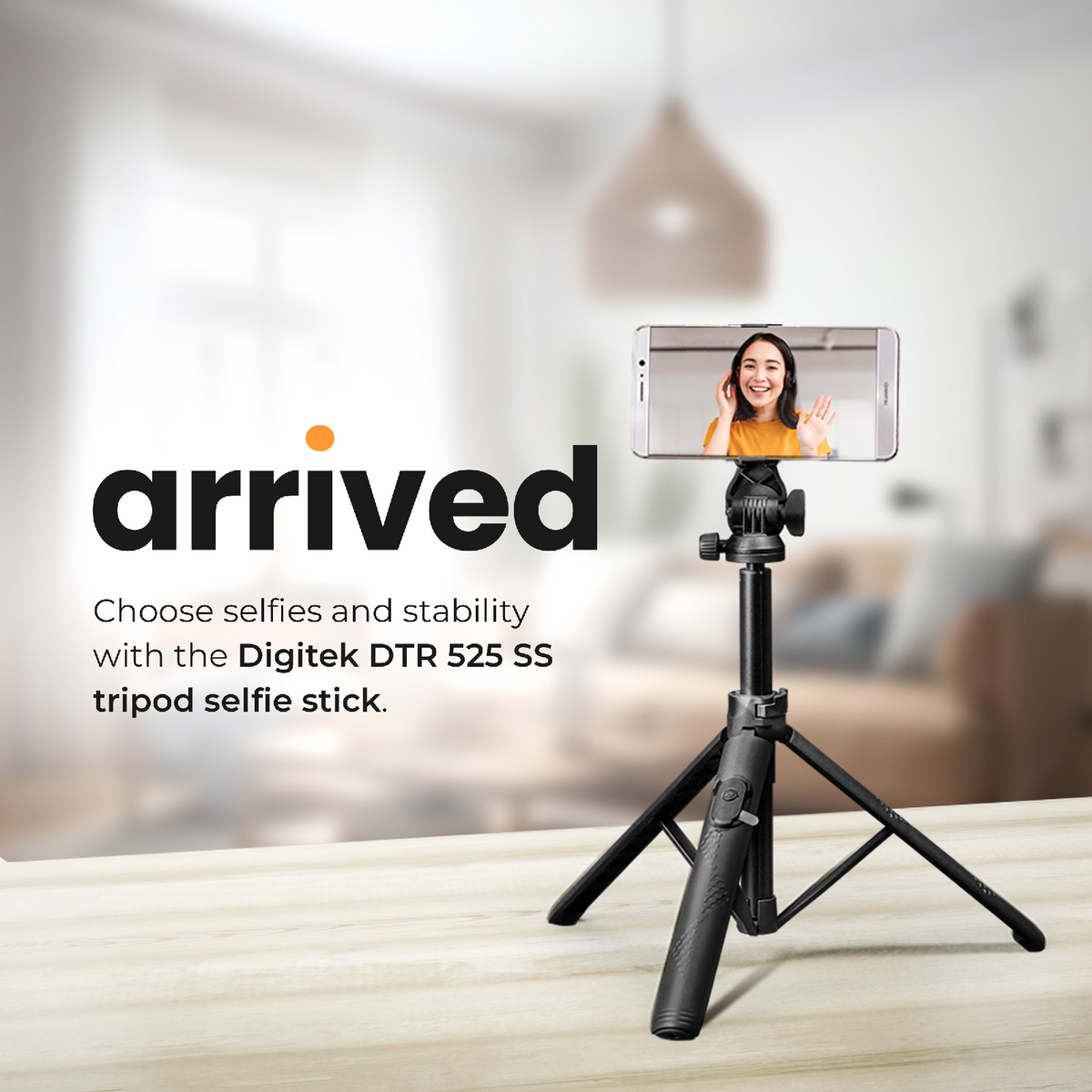 Buy Digitek (DTR-525 SS) 160 CM Long Tripod Selfie Stick Online