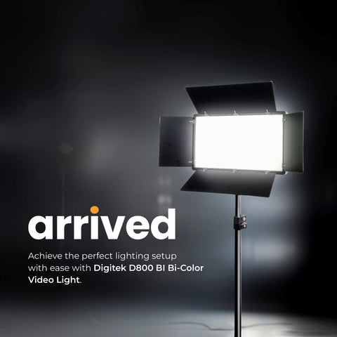 Buy Digitek D800 BI Bi-Color Video Light Panel Ultra Slim New Designed ...
