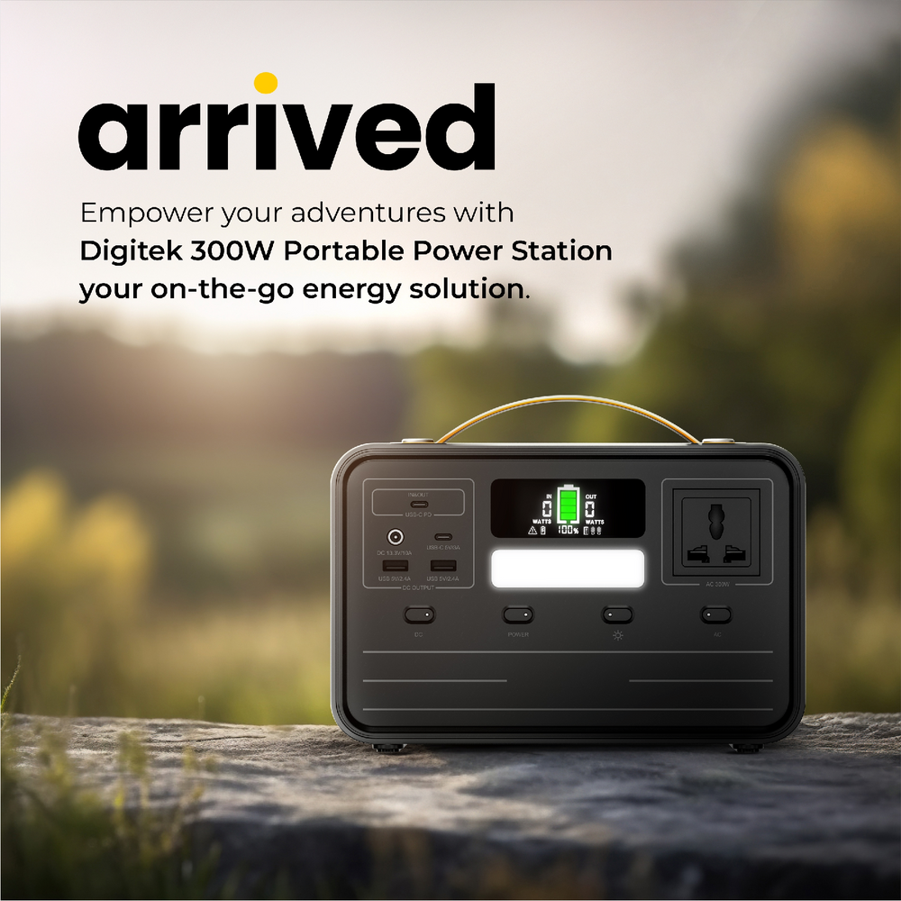 Buy Digitek 300W Power Station Portable AC/DC Power Station Online