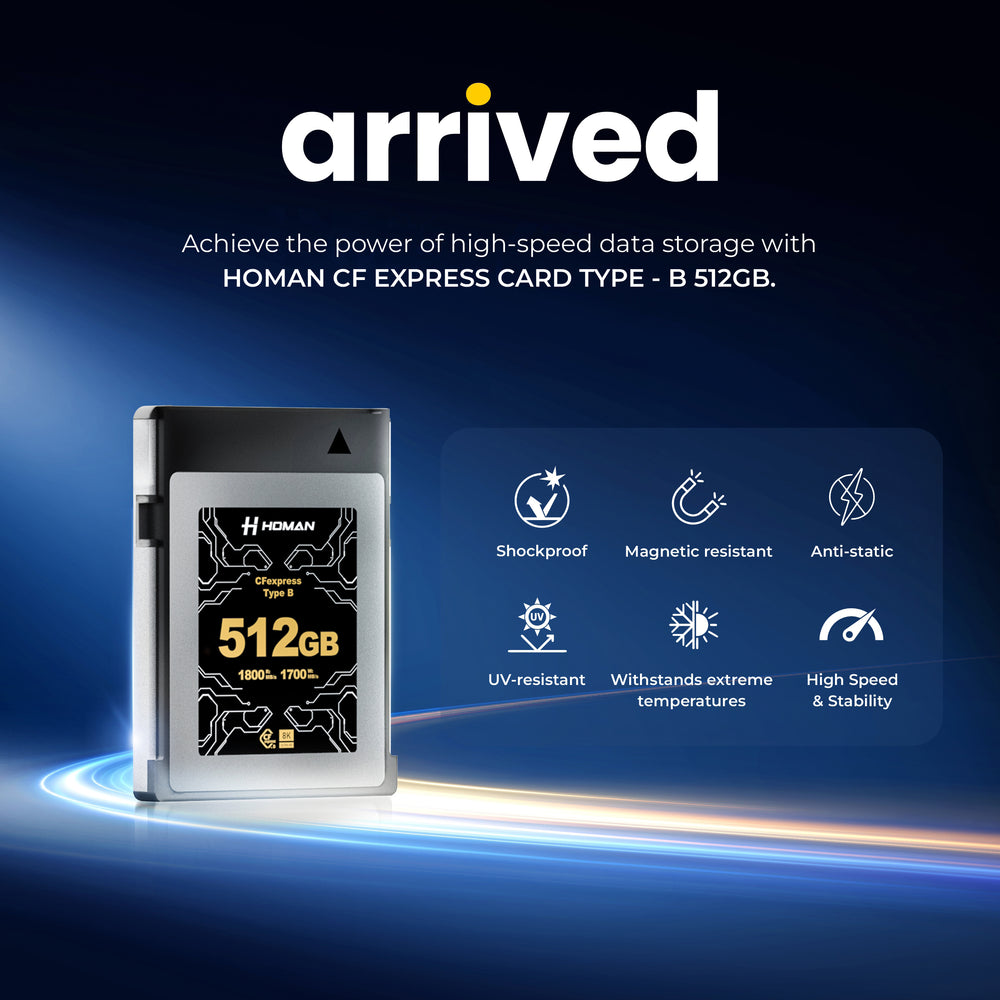 Buy Digitek Homan CFexpress Type B 512GB Memory Card with 10-Year ...