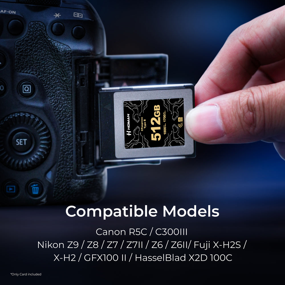 Buy Digitek Homan CFexpress Type B 512GB Memory Card with 10-Year ...