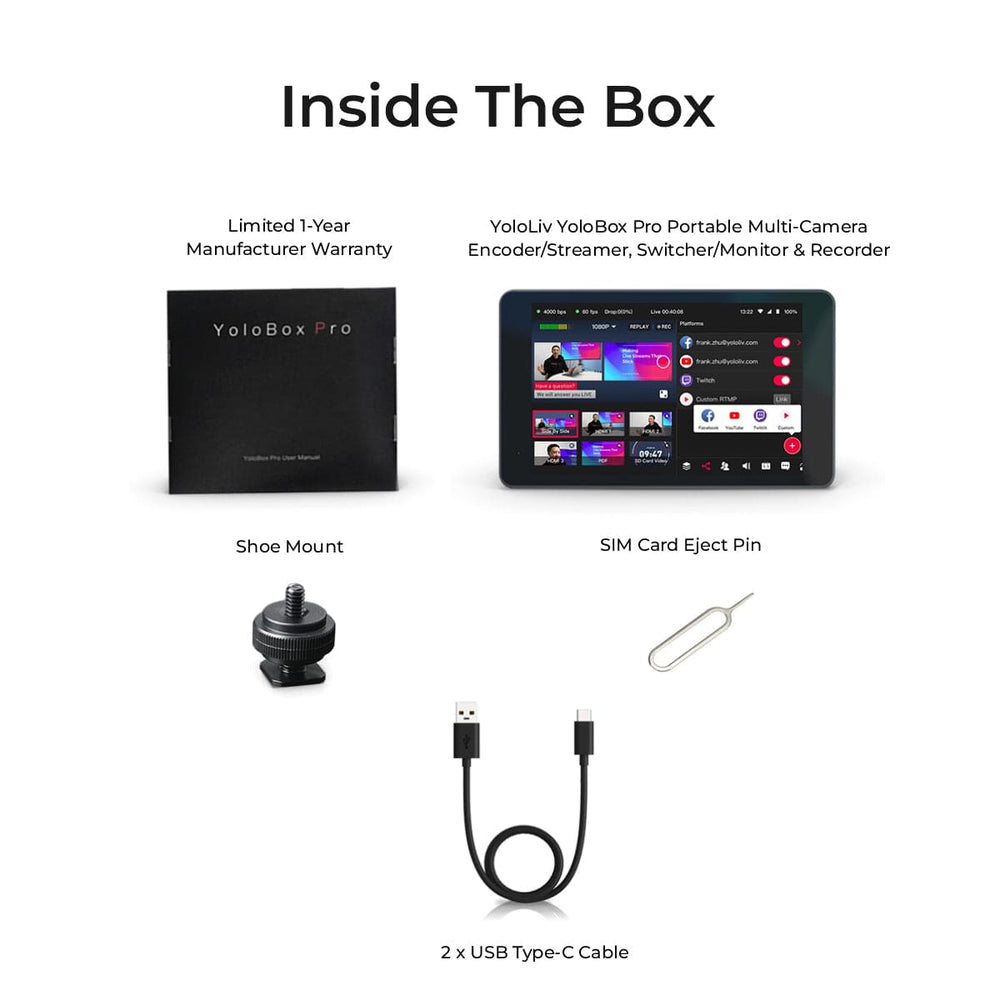 Buy Digitek Yololiv Yolobox Pro All-in-One Portable Live Streaming ...