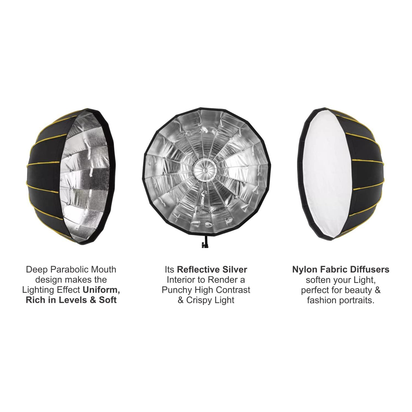 Buy Digitek DBDS-85S 85cm Beauty Dish Softbox for Photography Online