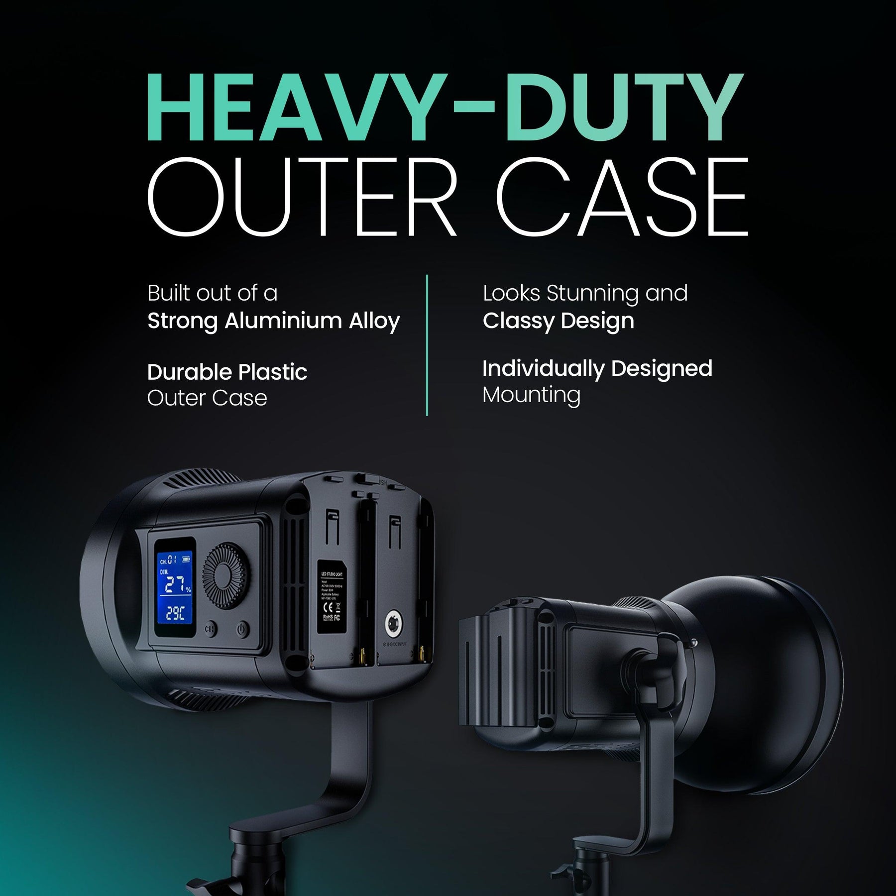 Buy Digitek Continuous AC-DC Photo/Video LED Light Suitable DCL-100WDC ...