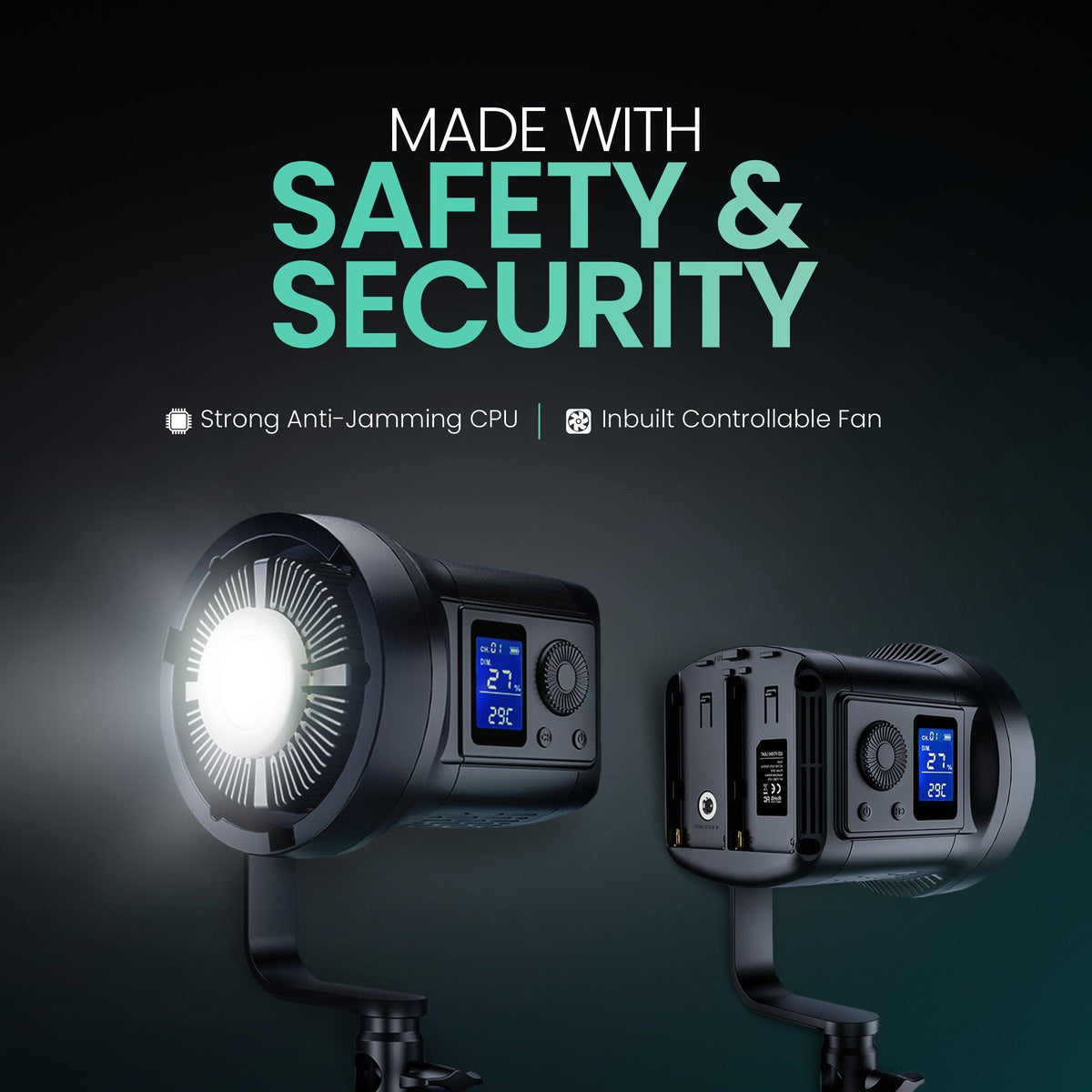 Buy Digitek Continuous AC-DC Photo/Video LED Light Suitable DCL-100WDC ...