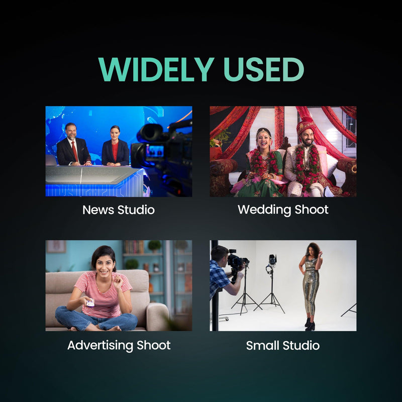 Buy Digitek Continuous AC-DC Photo/Video LED Light Suitable DCL-100WDC ...