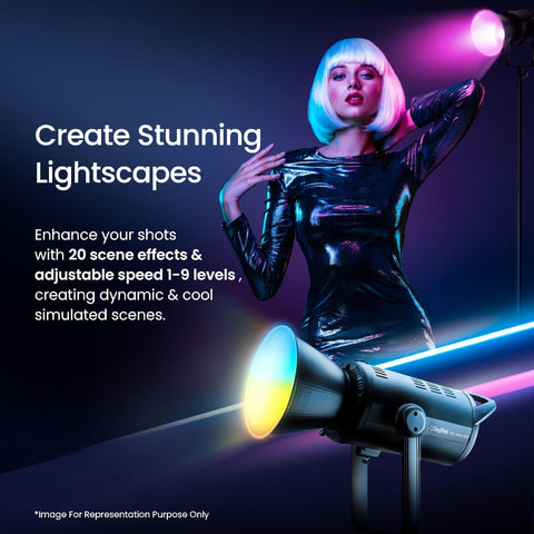 Buy Digitek DCL-200 W RGB Combo Continuous LED Light with 18 CM ...