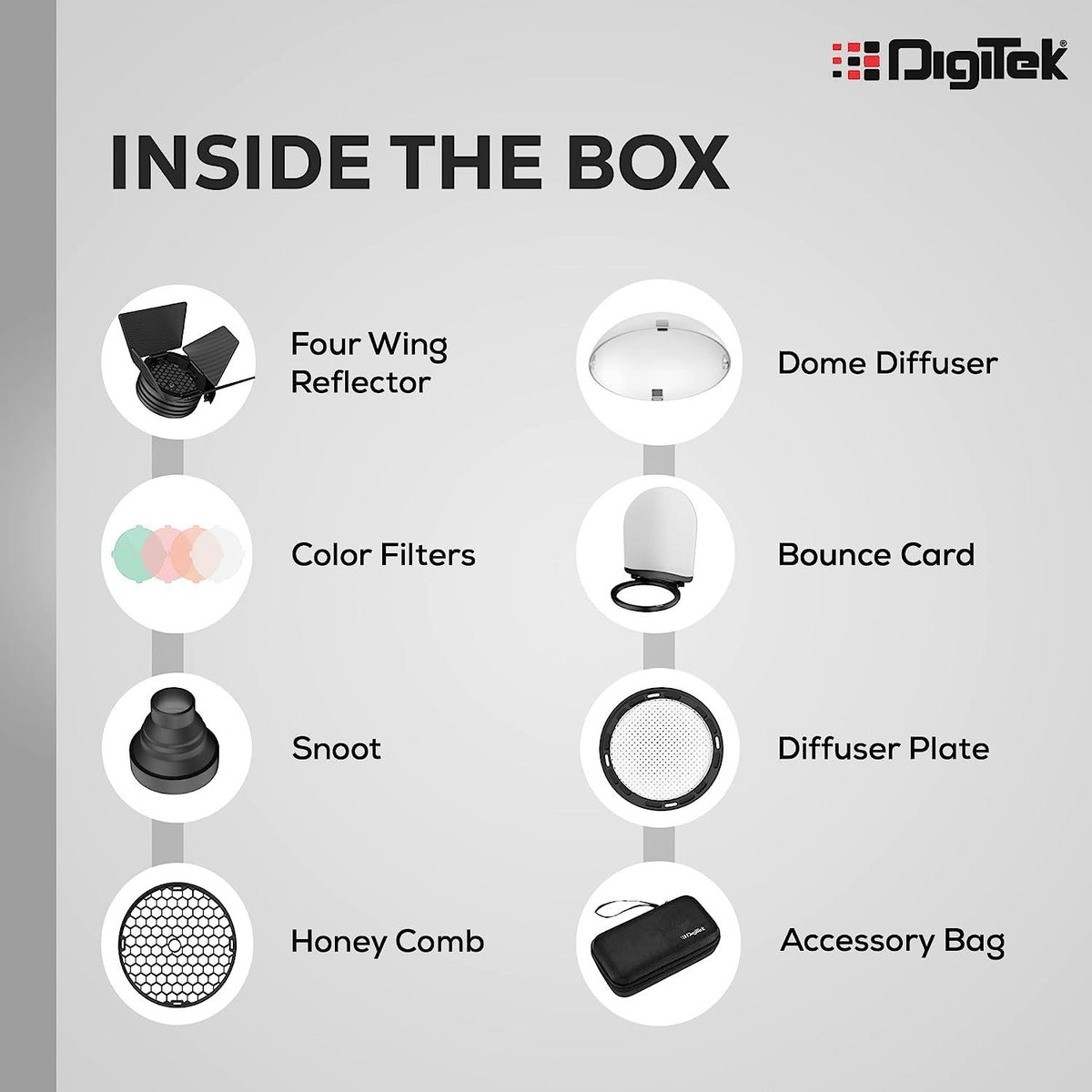 Buy Digitek Flash Bot for Round Flash Head DFB-003 Online