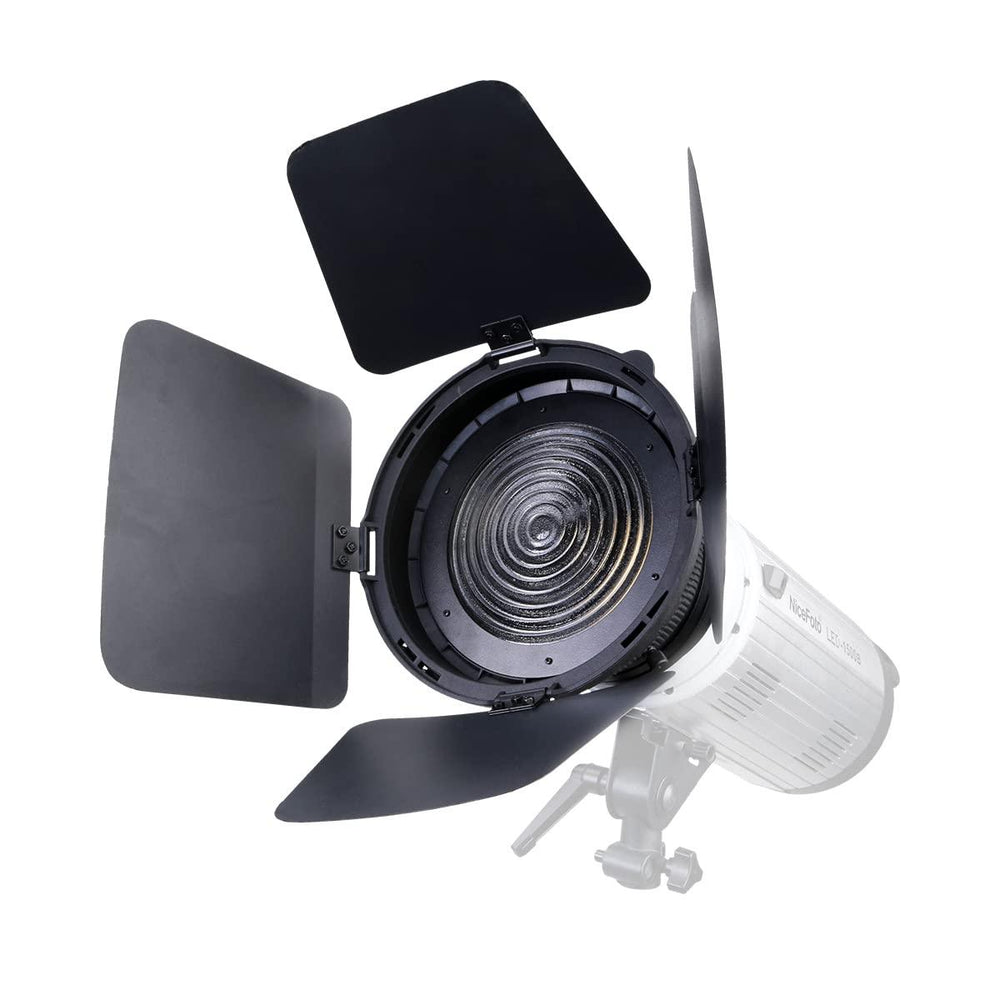 Buy Digitek Fresnel Lens Bowens Mount Light Focusing Adapter with Barn ...