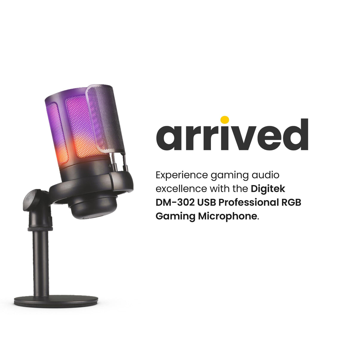 Buy Digitek (DM 302) USB Professional RGB Gaming Microphone Online