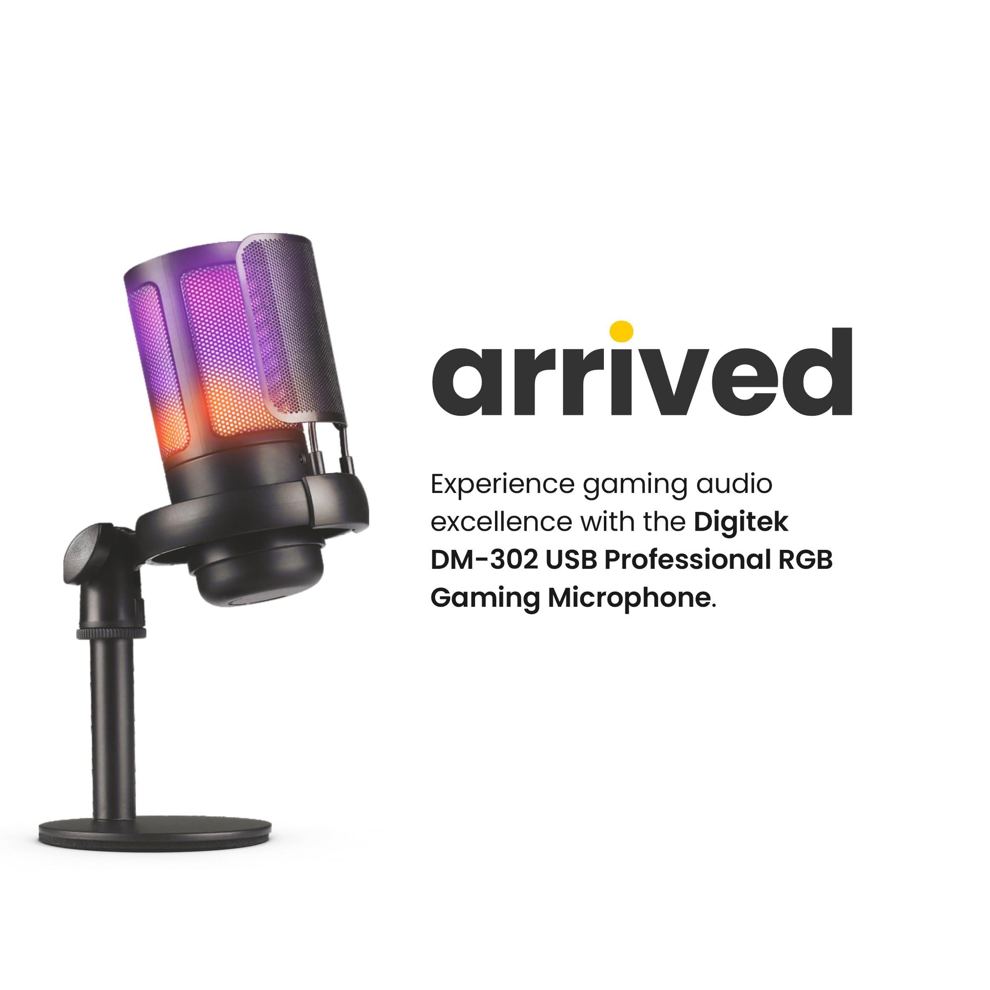 Buy Digitek (DM 302) USB Professional RGB Gaming Microphone Online