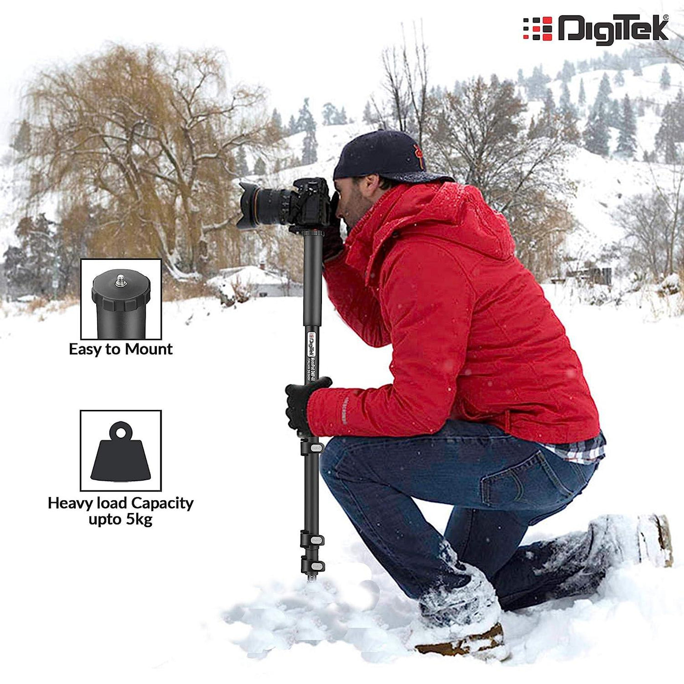 Buy Digitek (DMP 60N) Professional Monopod Online