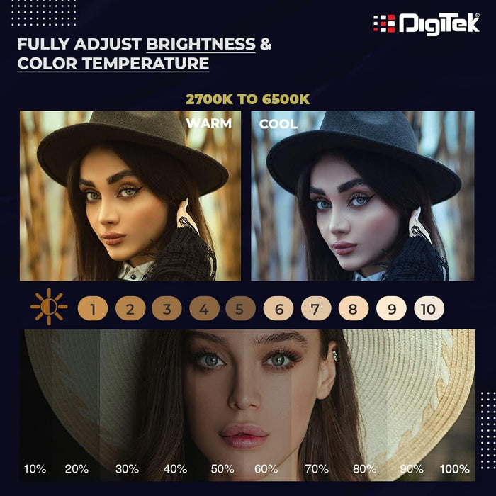 Buy Digitek RGB Video LED Camera Light D10W Online