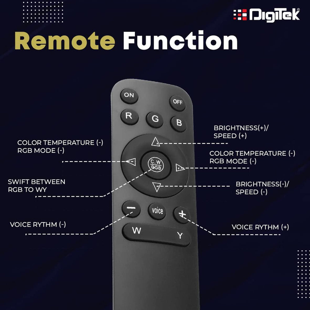 Buy Digitek RGB Video LED Camera Light D10W Online