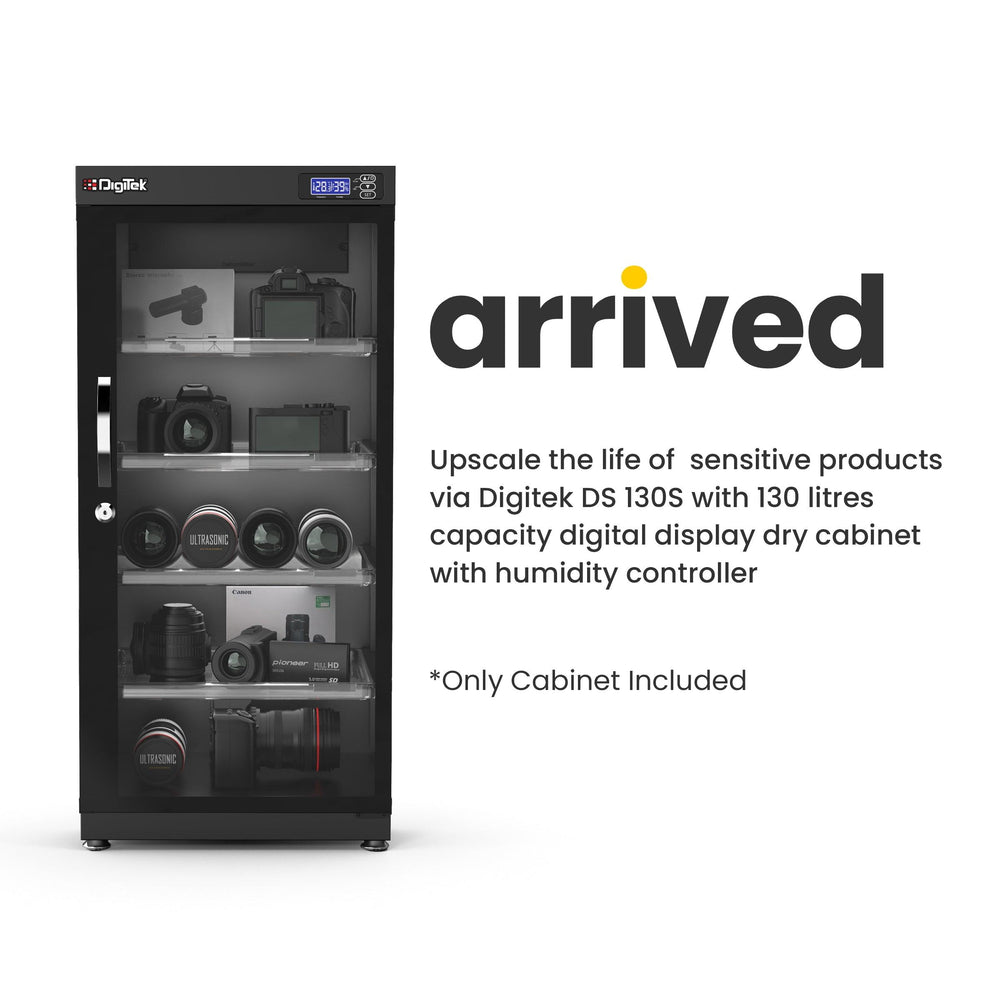 Buy Digitek 125 Liters Digital Display Dry Cabinet with Humidity ...