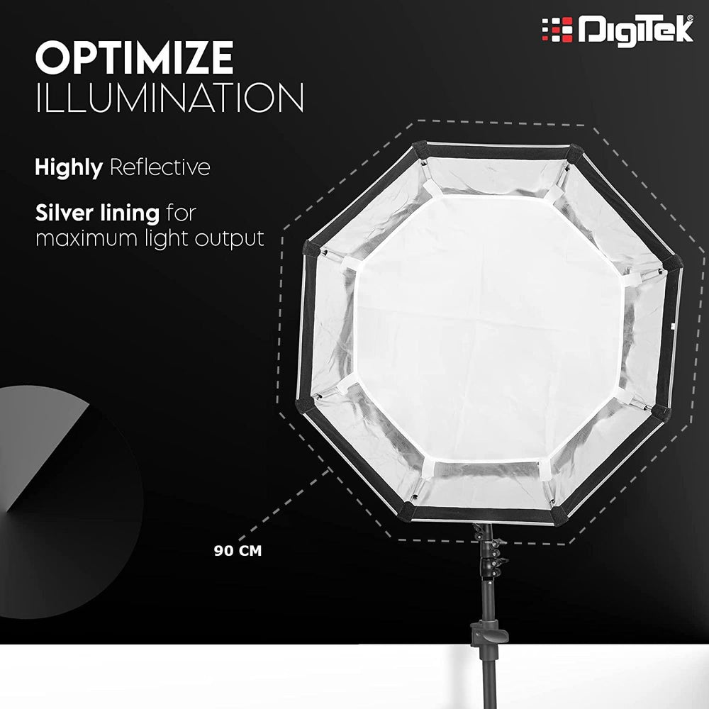 Buy Digitek 90cm Octagon Softbox with Bowens Mount DSB-90