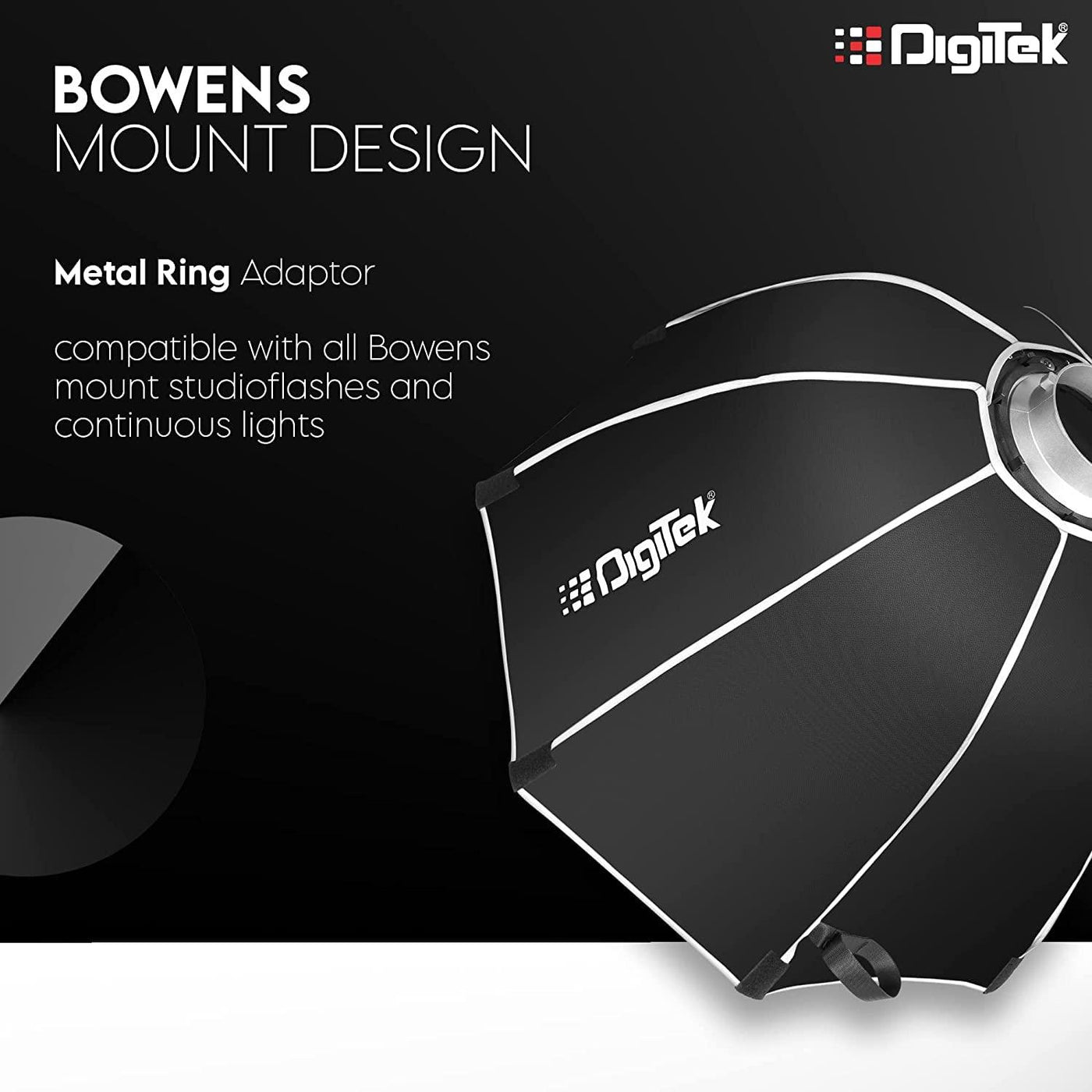 Buy Digitek 90cm Octagon Softbox with Bowens Mount DSB-90