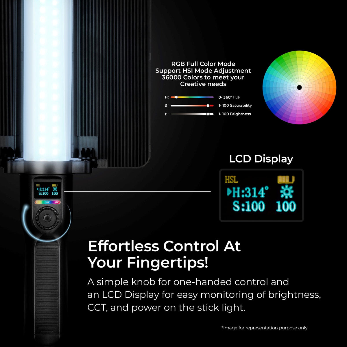 Buy Digitek DSL-600 RGB Handheld LED Light Wand Online