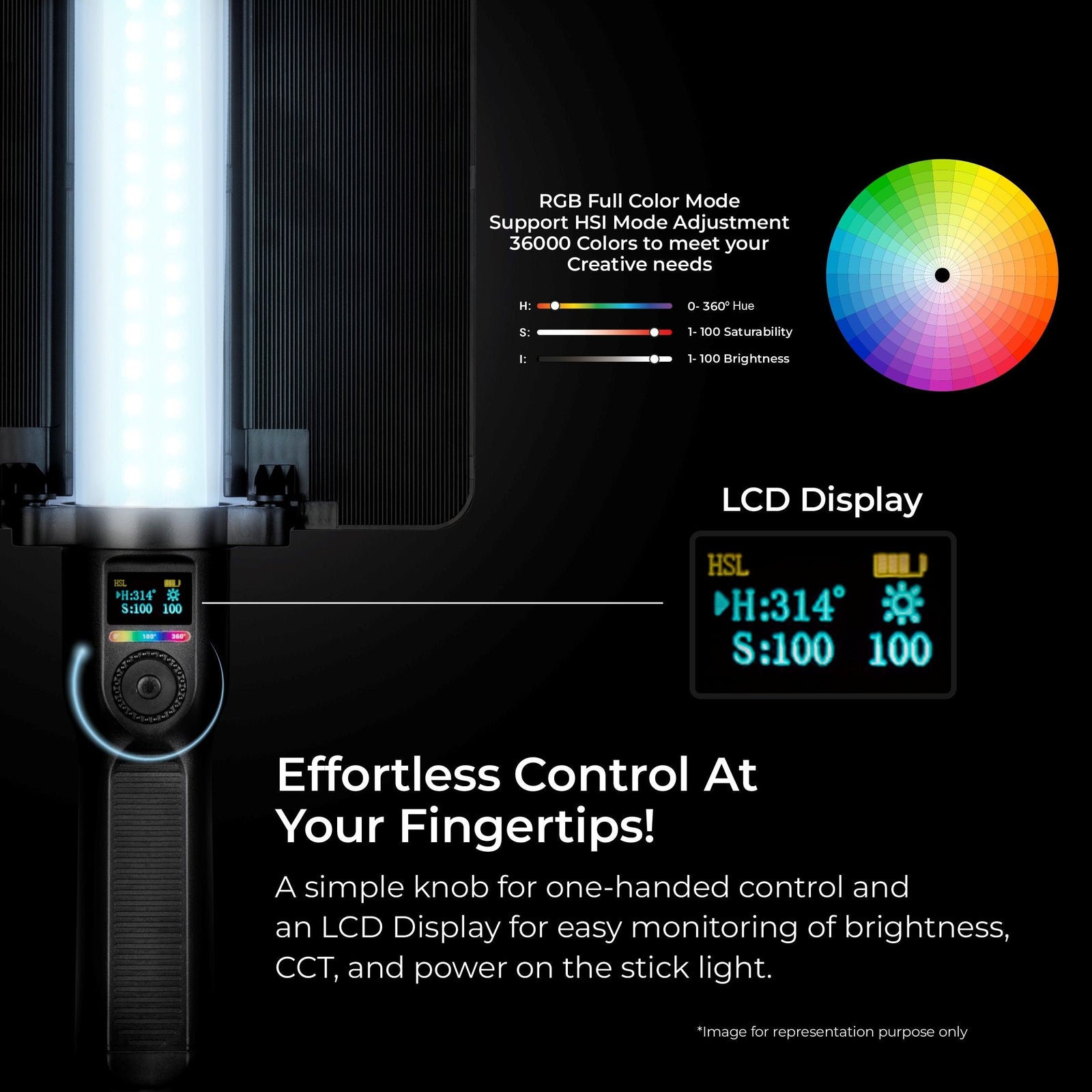 Buy Digitek DSL-600 RGB Handheld LED Light Wand Online