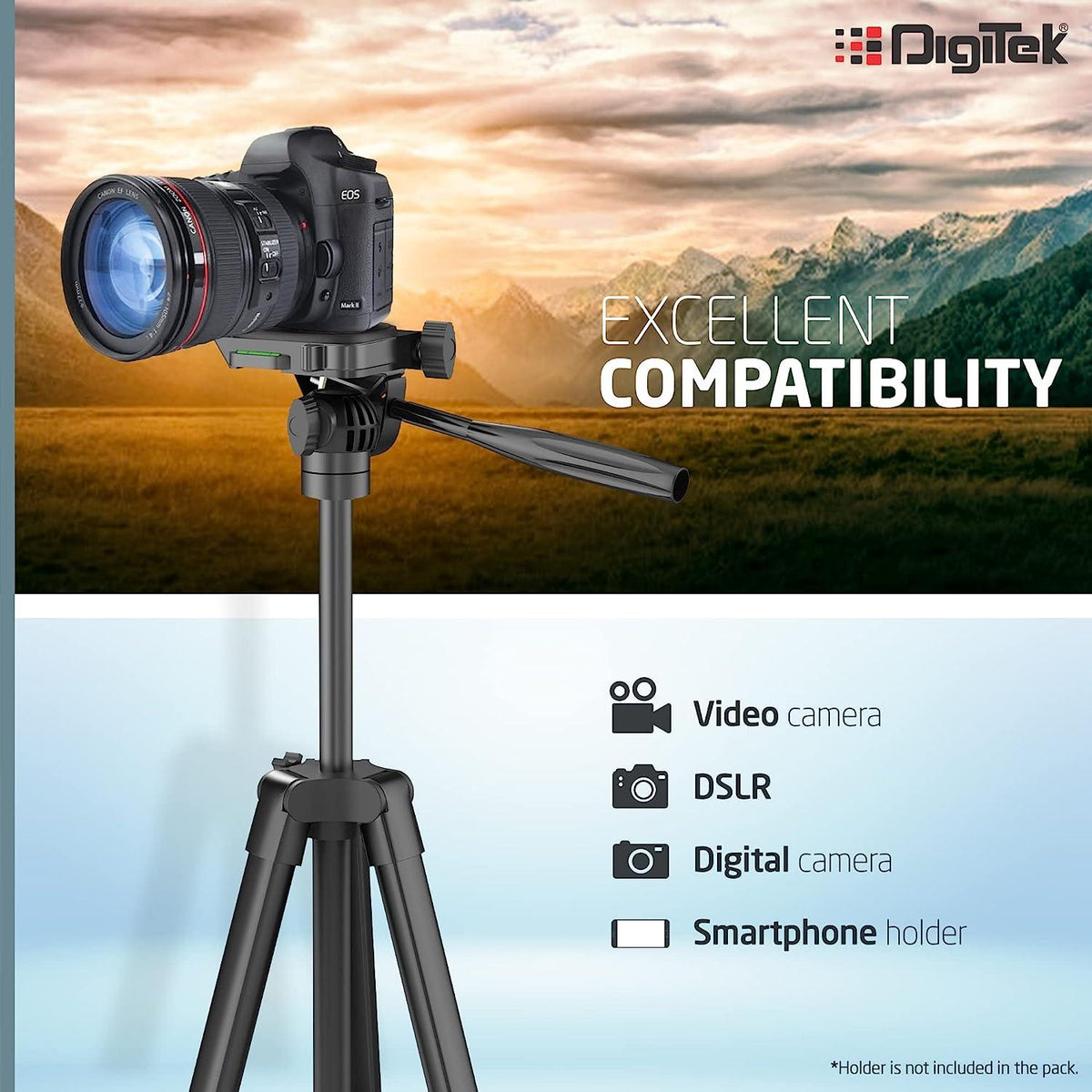 Buy Digitek (DTR 480LW) Portable Aluminium Alloy Tripod Online